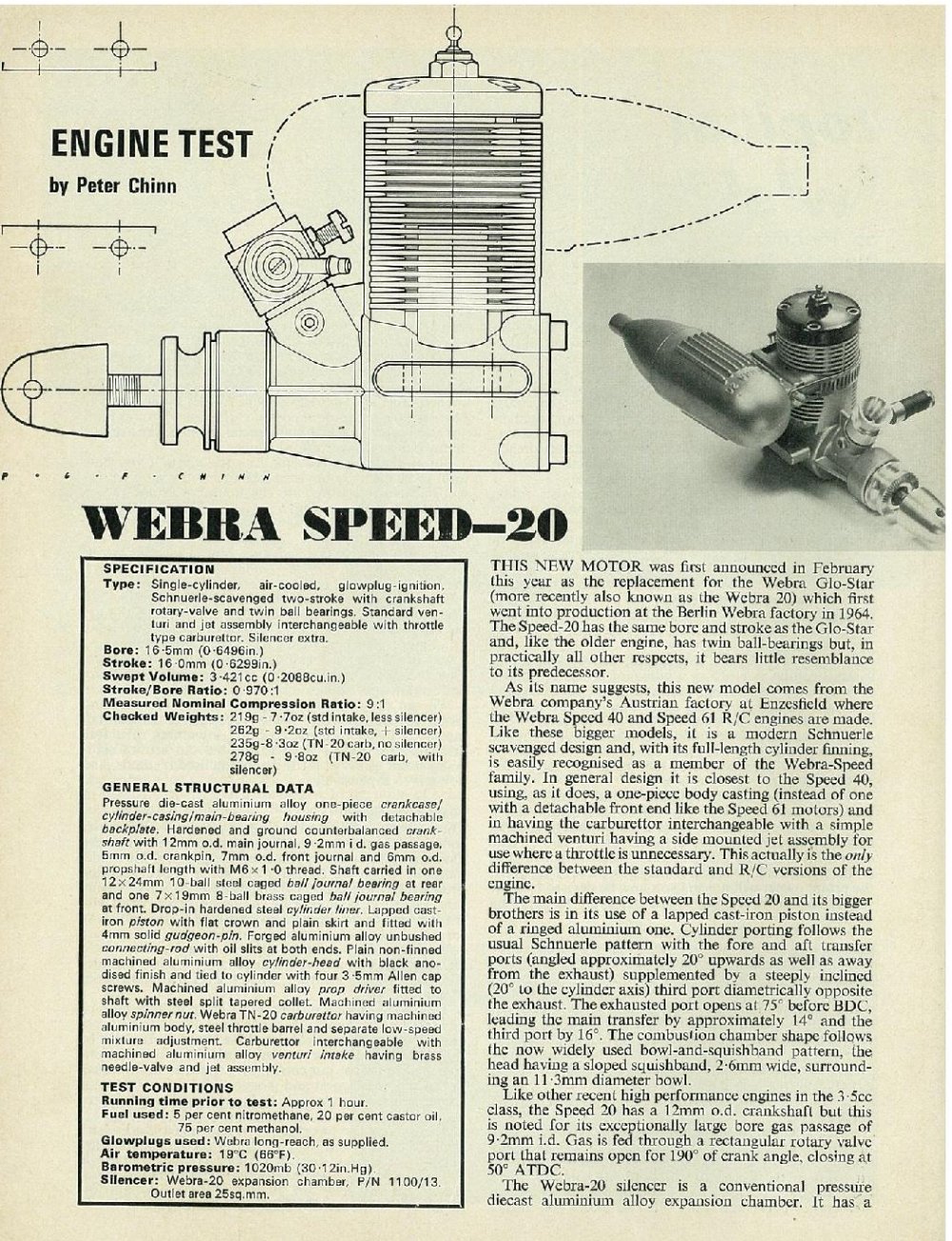 Webra Speed 20